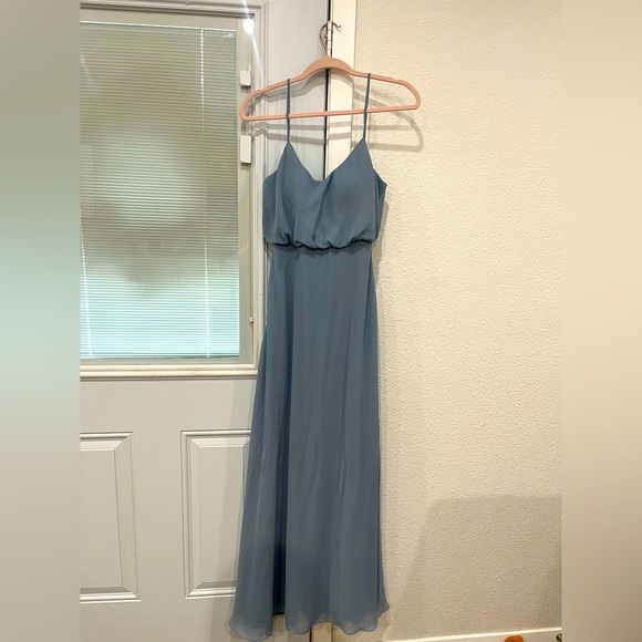 Birdy Grey | Dresses | Dusty Blue Birdy Grey Dress | Poshmark